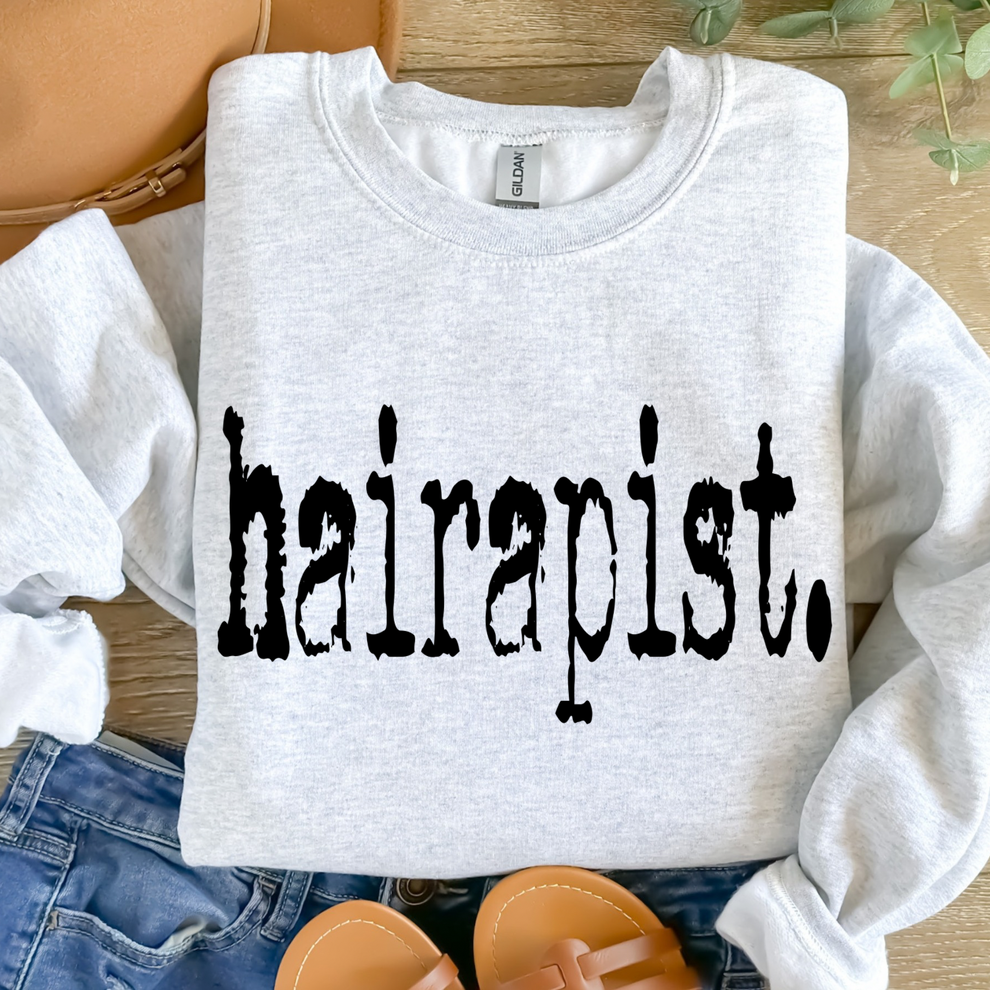Hairapist Women’s Crewneck – Memphis + Me